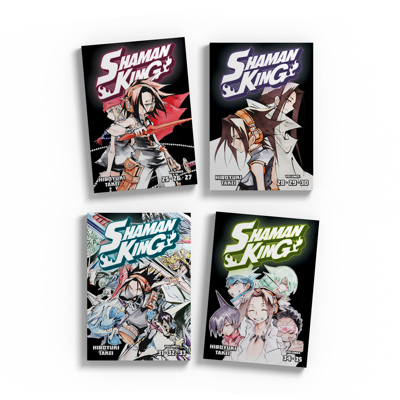 Shaman King Manga Omnibus (9-12) Bundle - Crunchyroll Store