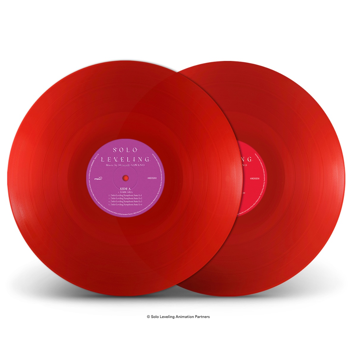 Solo Leveling - Original Series Soundtrack Vinyl (Red Variant Ver ...